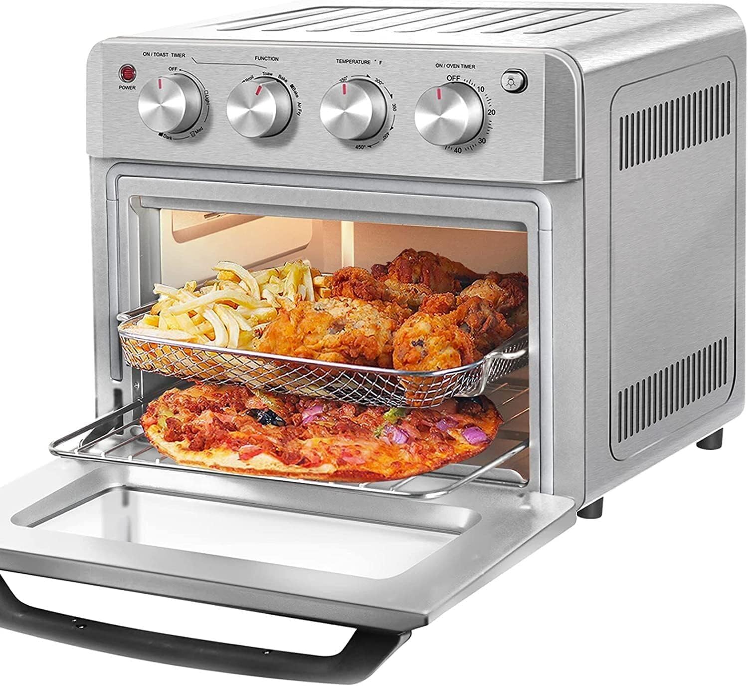Amazon.com: 7-in-1 19QT Countertop Convection Toaster Air Fryer Oven ...
