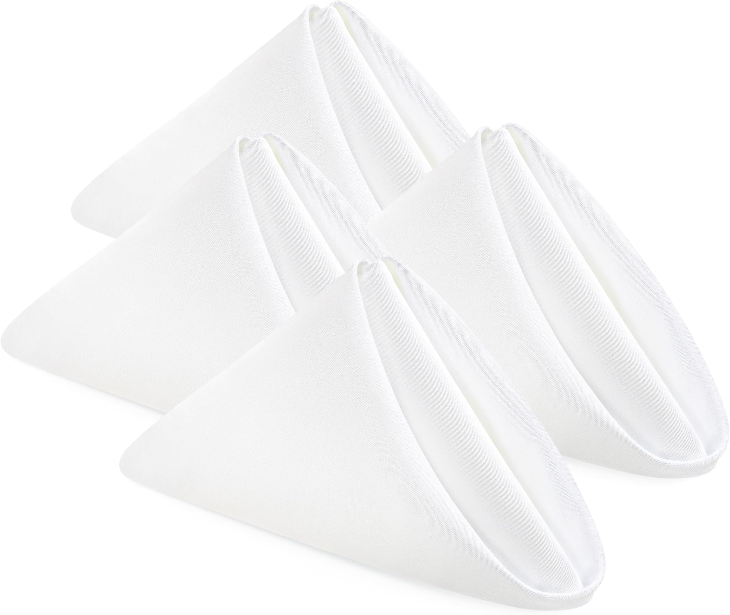 Linton prime Egyptian Cotton White Napkins | Reusable Cloth Napkins Are ...
