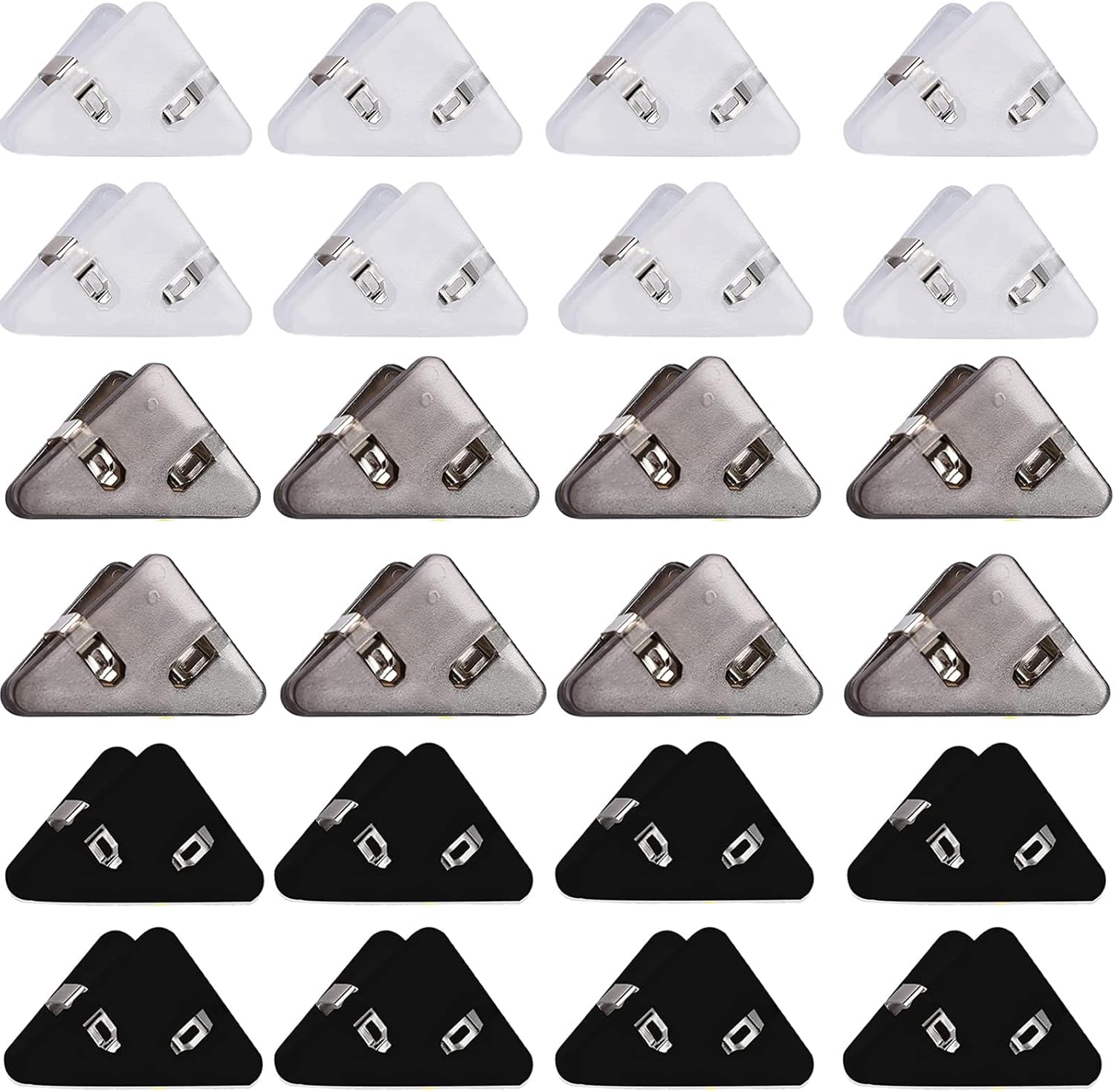 Amazon.com : 24 Pieces Corner Paper Clip Triangle Book Page Corner ...