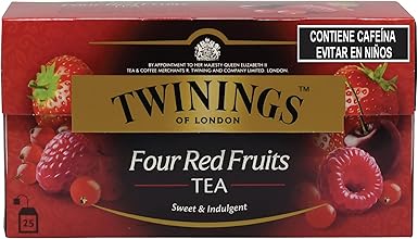 Twinings, Te Negro Sabor Frutos Rojos, 50g : Amazon.com.mx: Alimentos y ...
