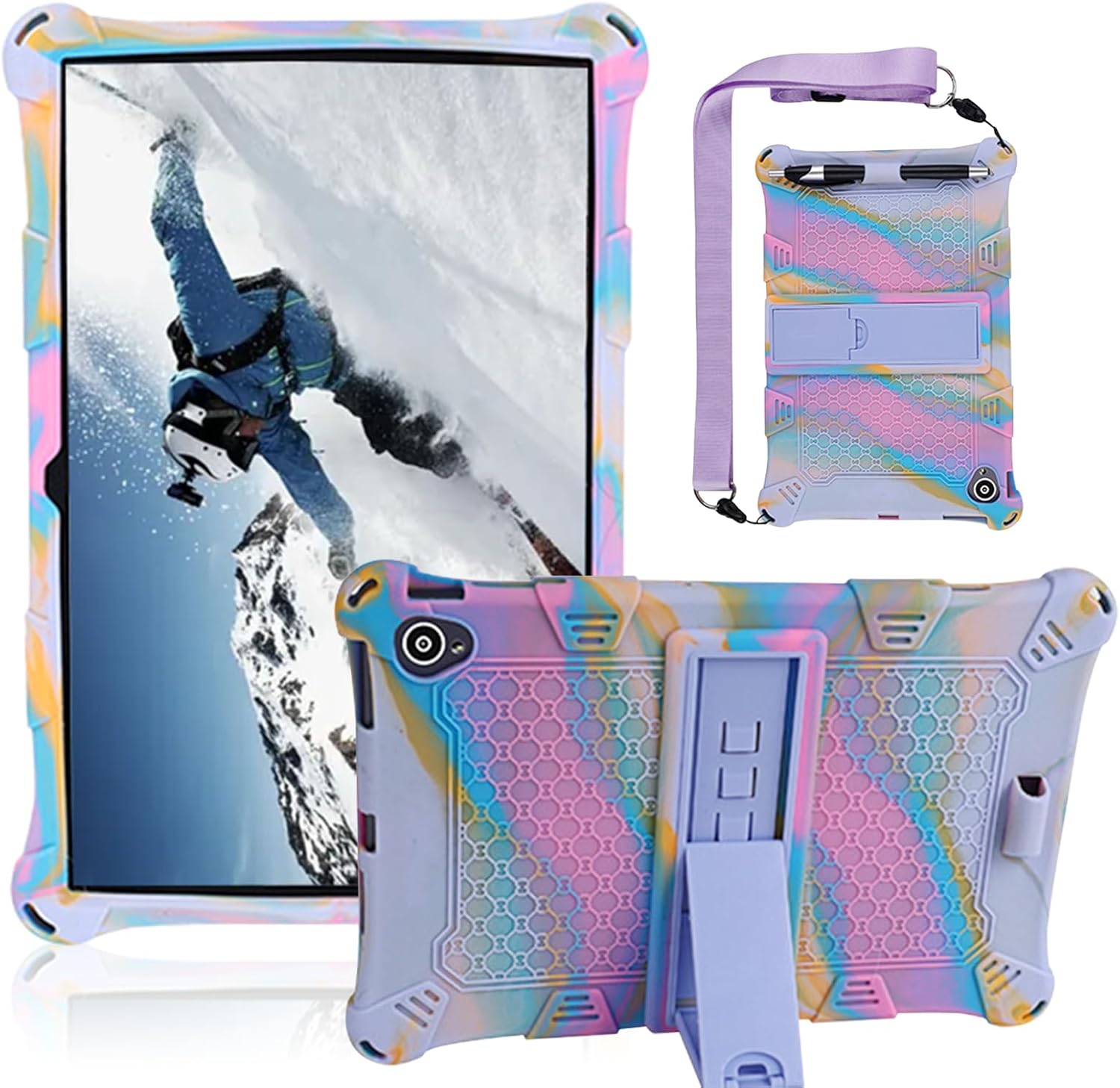 Girihe 1 PCS Tablet Case 10.1 Inch, 10 Inch Tablet Case with Pen ...