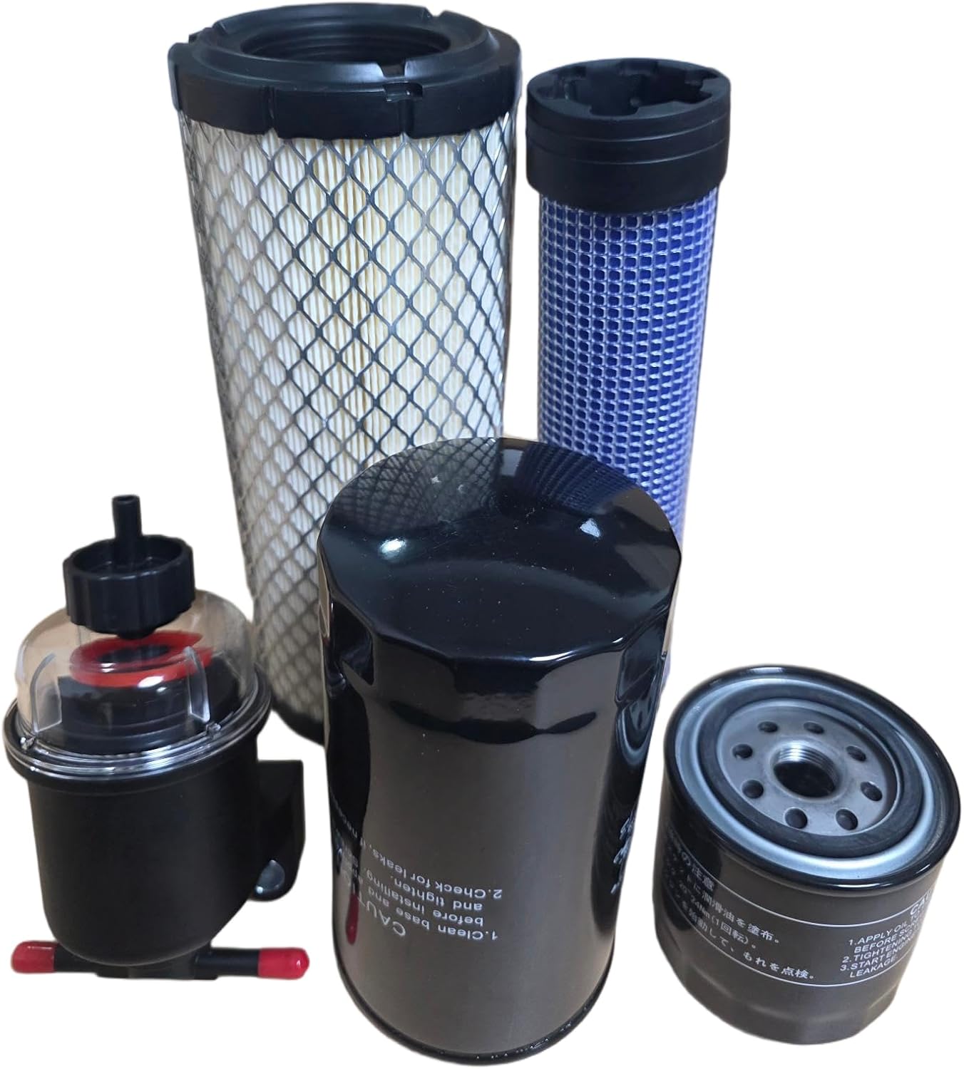 Amazon.com: Air Filter HRA0500702A9, Hydraulic Oil Filter TA00025525B ...