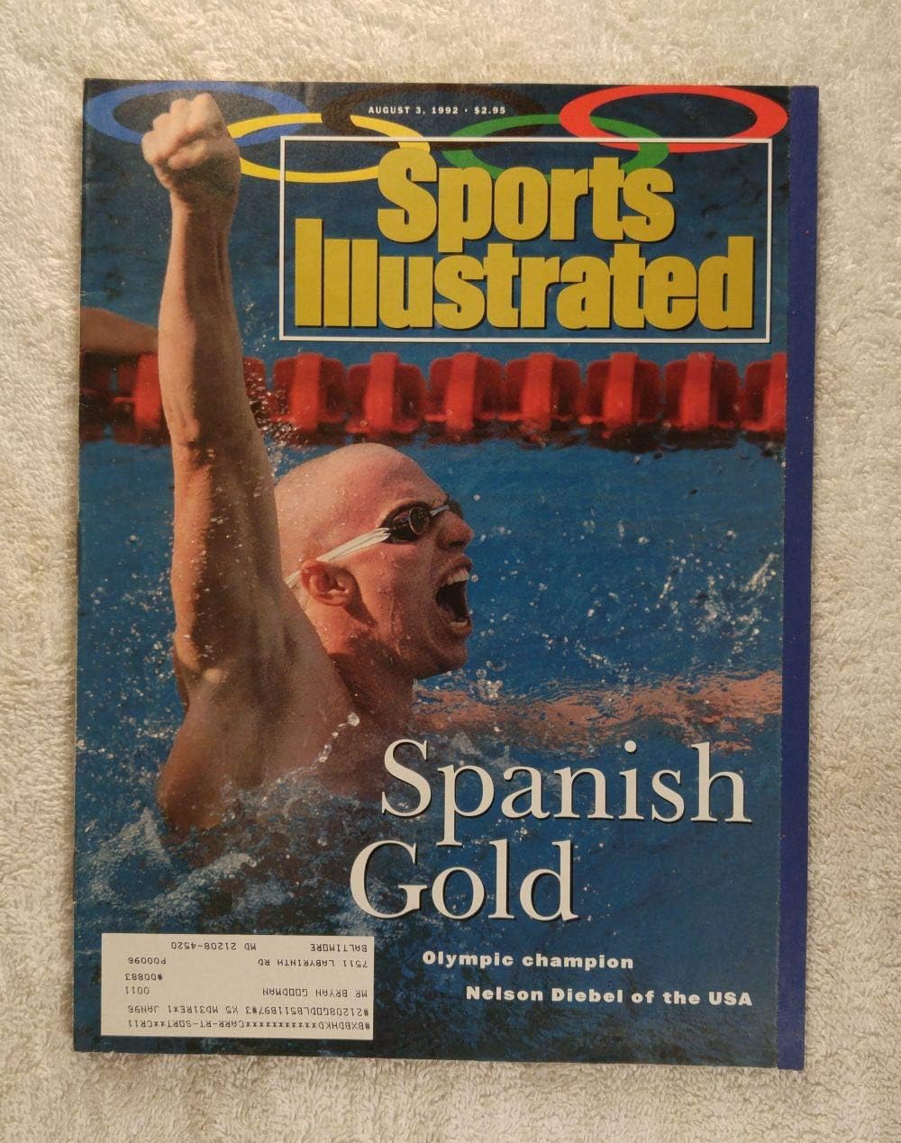 Amazon.com: Nelson Diebel - Gold Medal Winner - Swimming (Breaststroke ...