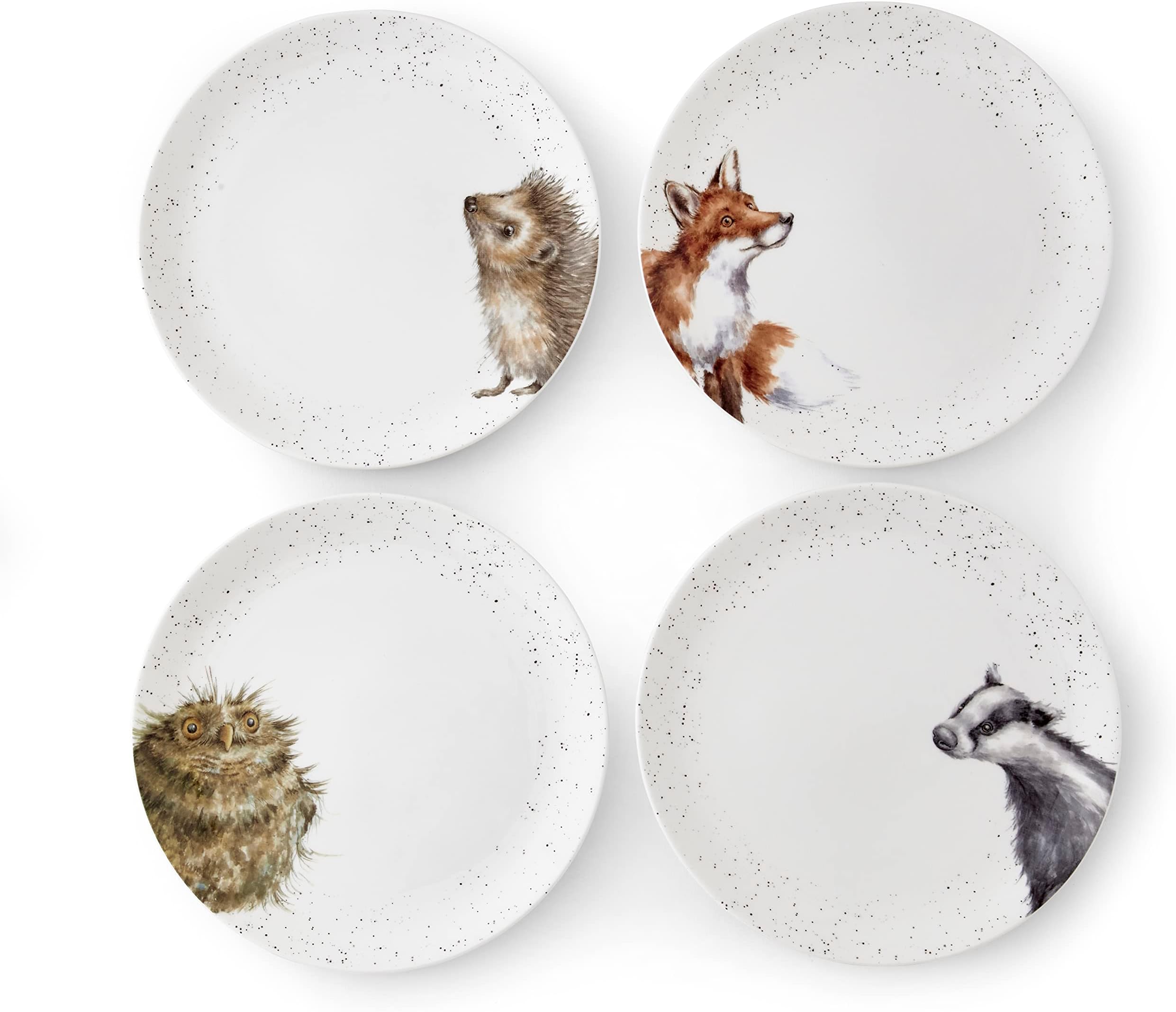 Amazon.com: Wrendale Designs Royal Worcester Ceramic Plate in Two Sizes ...