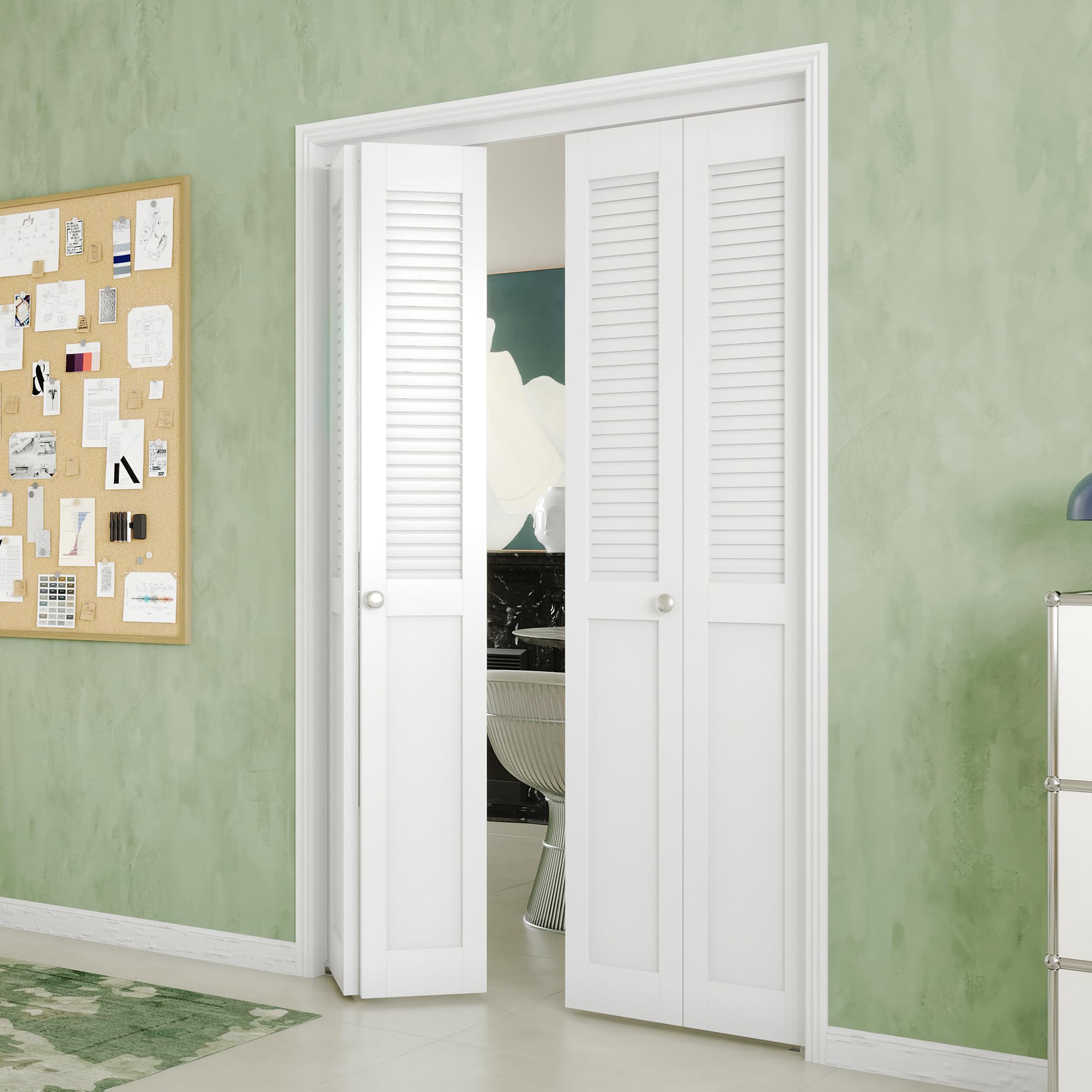 Half Louvered Interior Doors Adding Caning To Louvered Closet Doors
