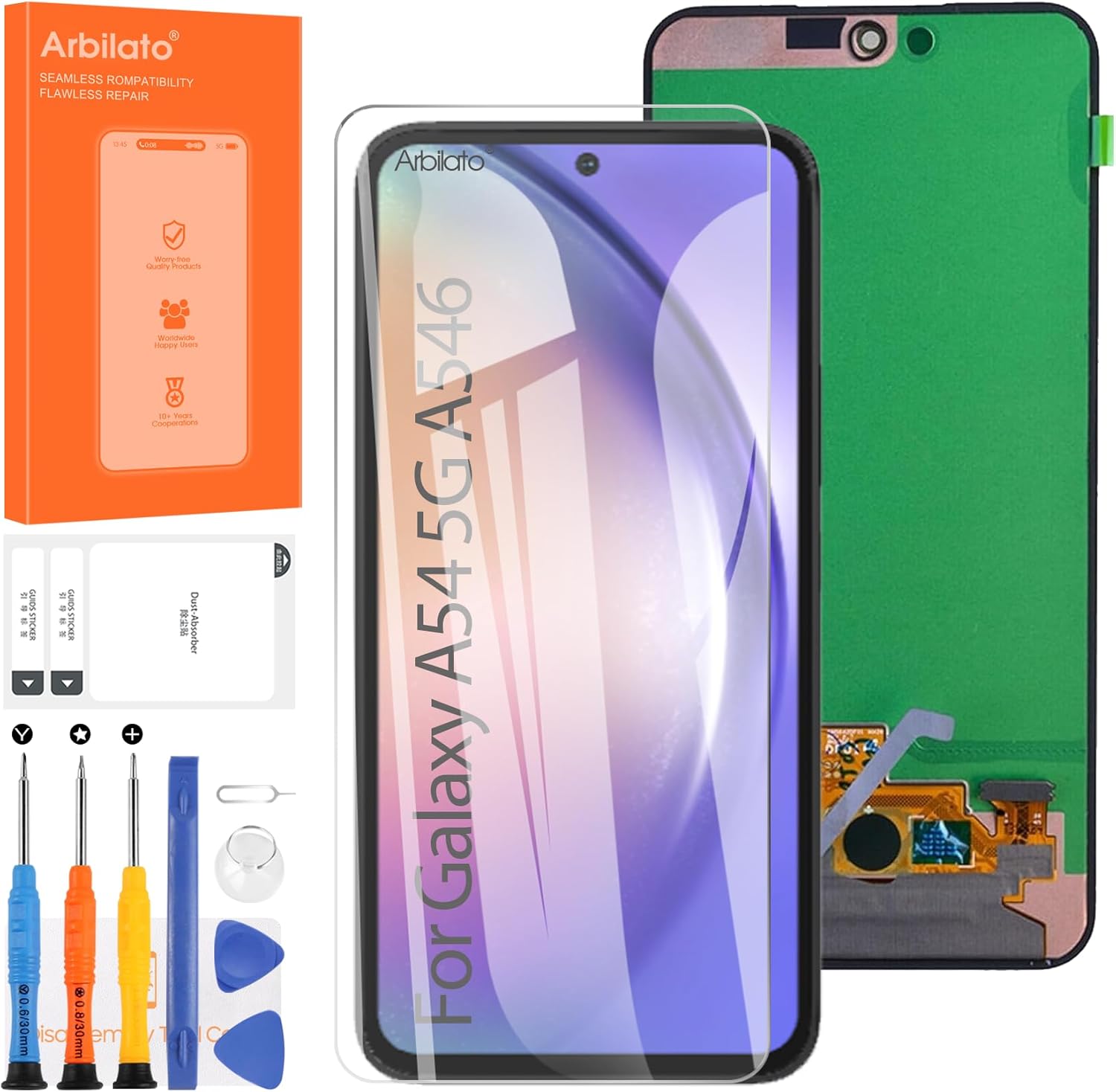 Amazon.com: OLED Screen for Samsung Galaxy A54 5G Screen Replacement ...