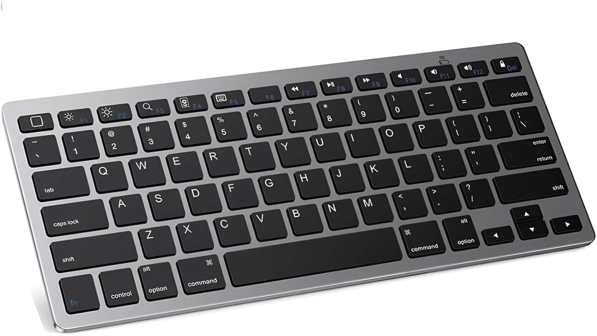 Wireless Bluetooth Keyboard Slim Small Keyboard with 2.4G USB ...