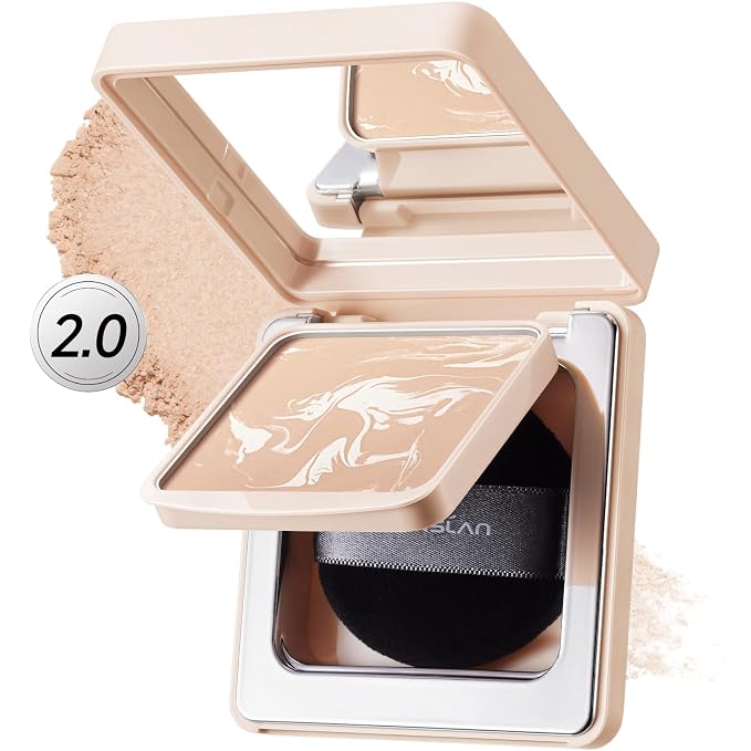 Amazon.com : CARSLAN 2.0 Black Magnet Soft Focus Powder, Waterproof ...