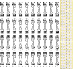 Amazon.com: Phinicco 20pcs Metal Candle Wick Centering Devices ...