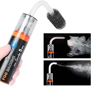 LENSGO Mini Fog Machine, Hand Held Smoke Machine with Remote Control ...