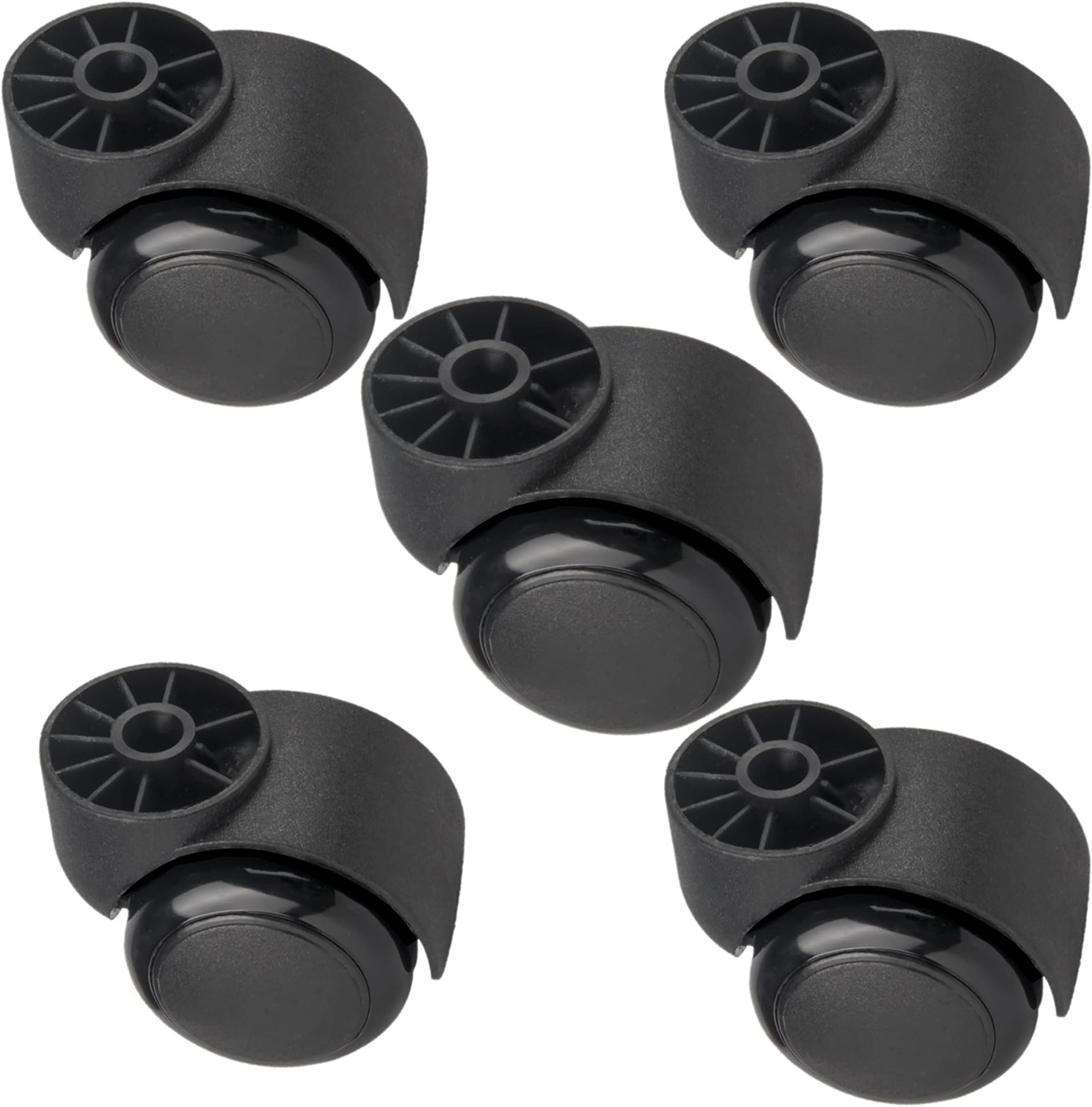 Amazon.com: Office Chair Caster Wheels Set of 5 Office Chair Revolving ...