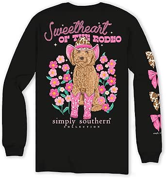 Simply Southern Women's Relaxed-Fit Long Sleeve T-Shirt | Sweetheart of ...