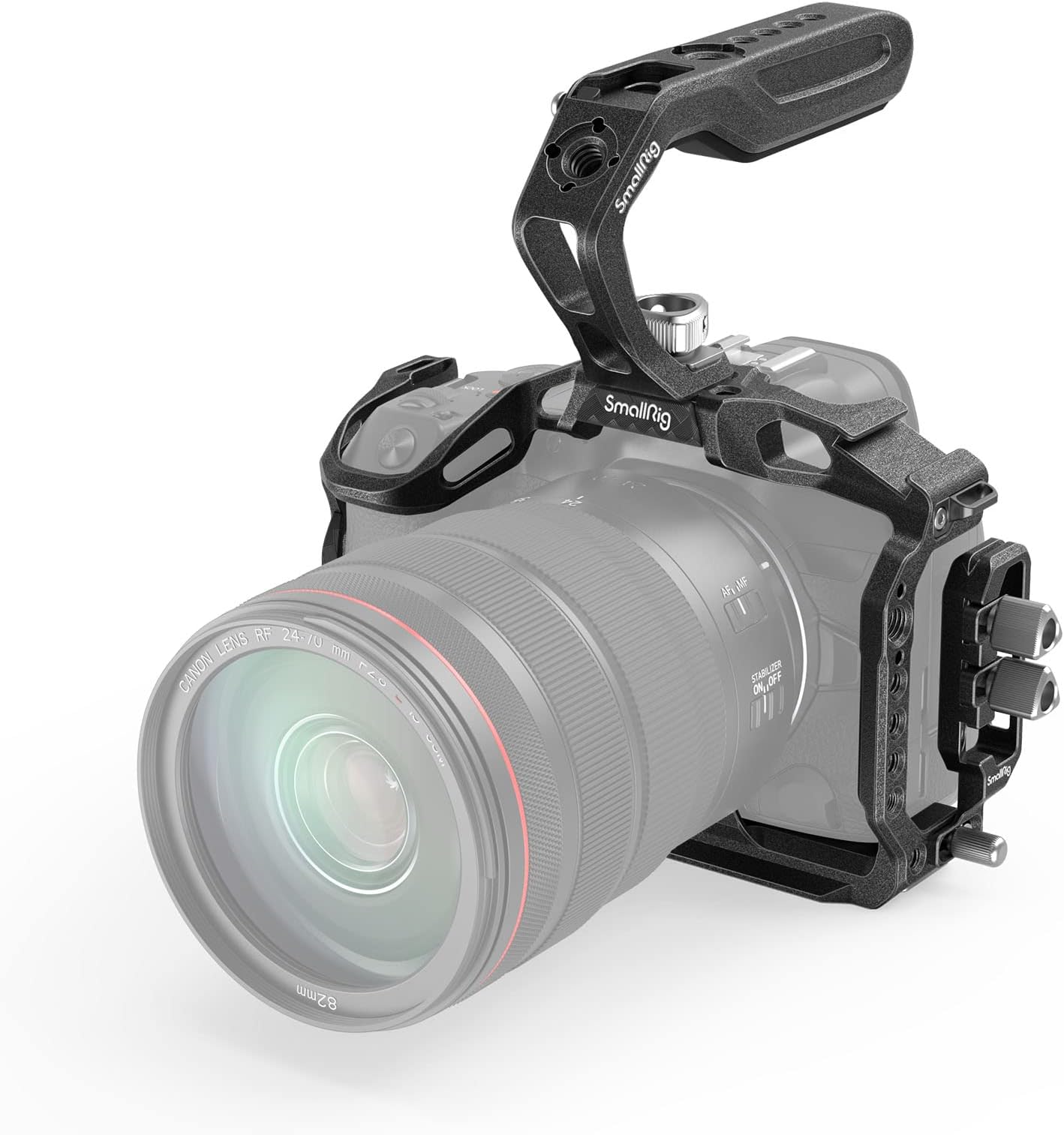 Amazon.com : Hersmay R5 R6 Cage with Top Handle,Aluminium Alloy Camera ...