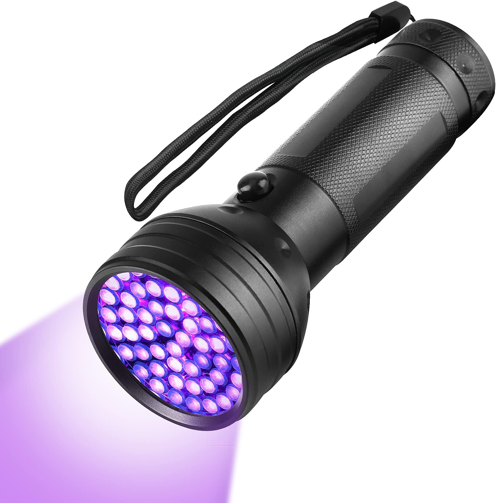 Tisuokae Rechargeable 365nm UV Light Torch, 30W UV Flashlight Black ...