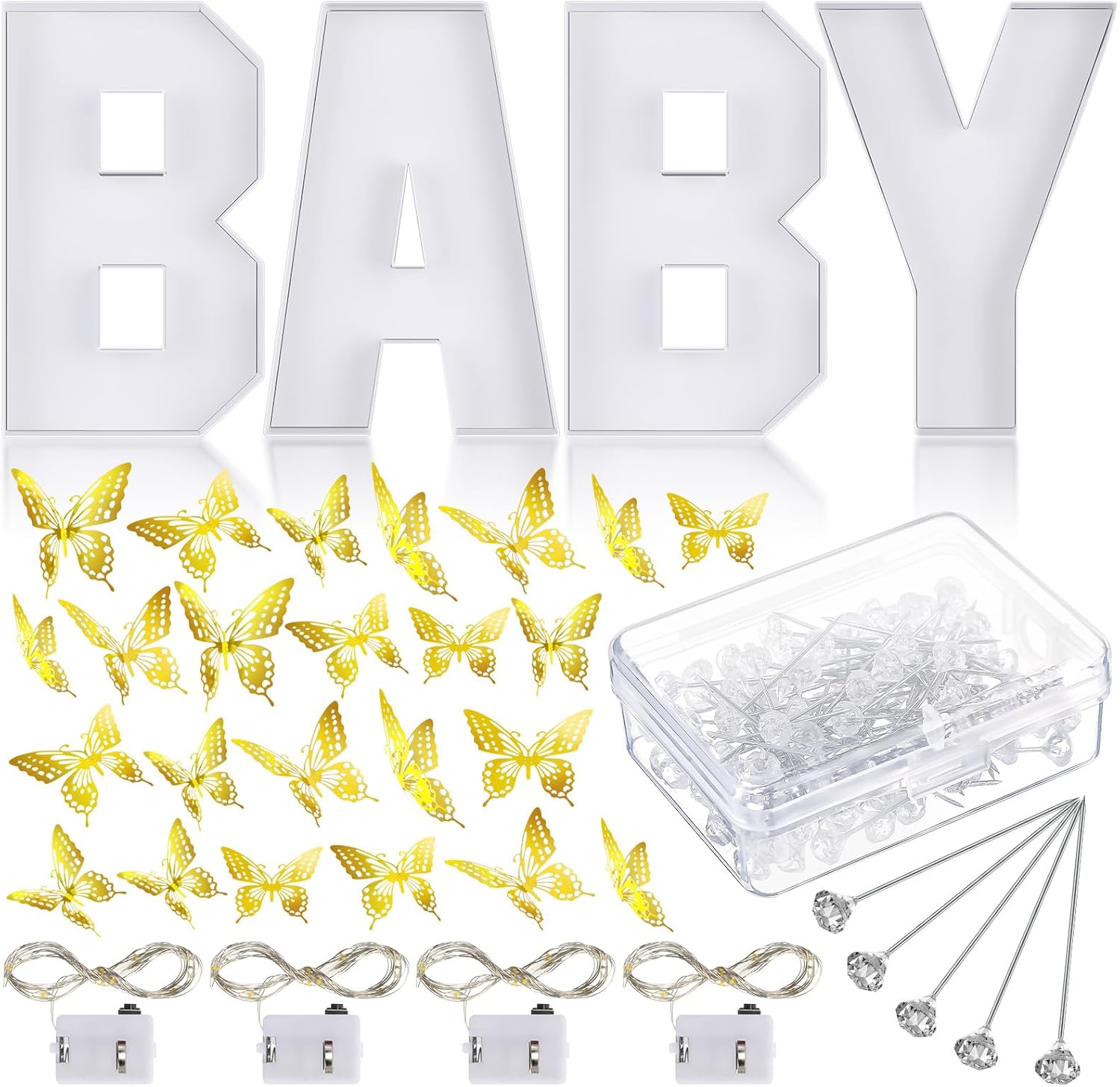 Amazon.com: RimCereal Baby Charcuterie Cardboard Letters 10.2 ...