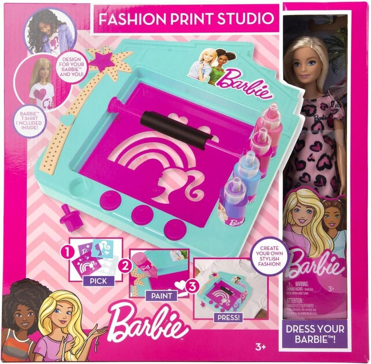 Amazon.com: Barbie Print Studio Doll : Toys & Games