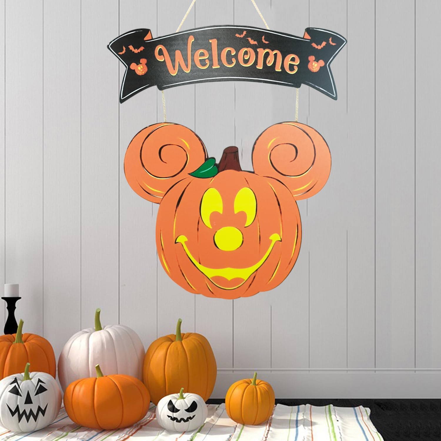 Amazon.com: Halloween Mouse Pumpkin Decorations, Halloween Mouse ...