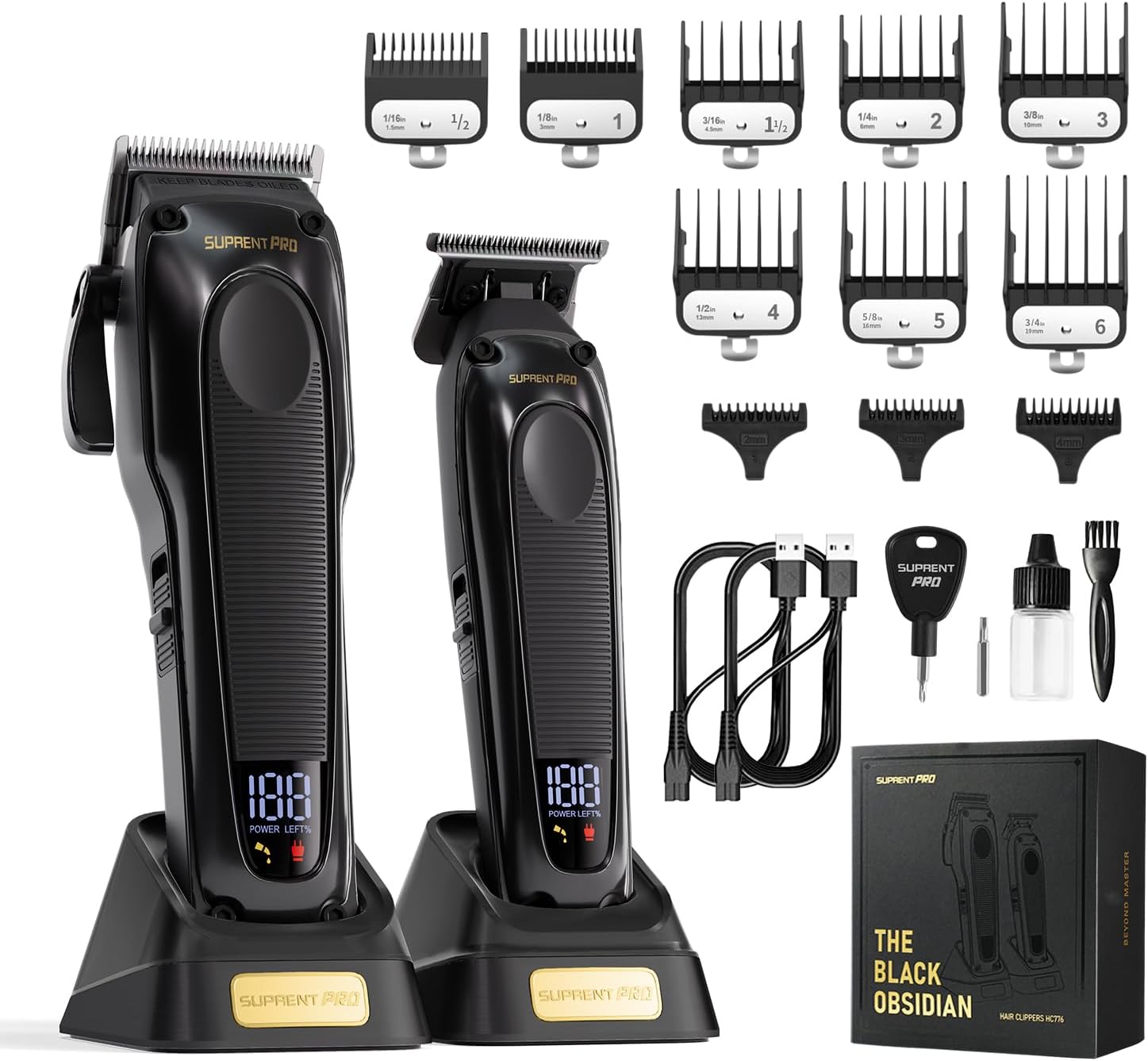 Amazon.com: Professional Hair Clippers for Men, Premium Home Haircut ...