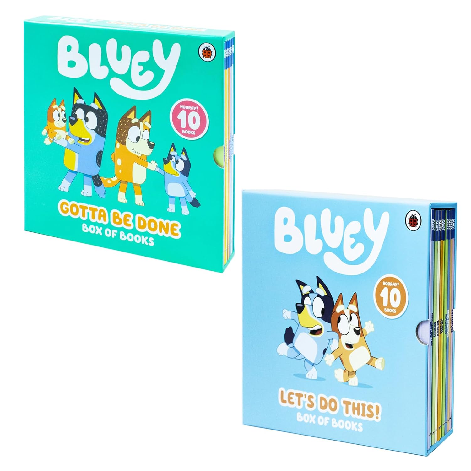 Bluey lets Do This! & Bluey Gotta Be Done! 20 Book Collection Box Set ...