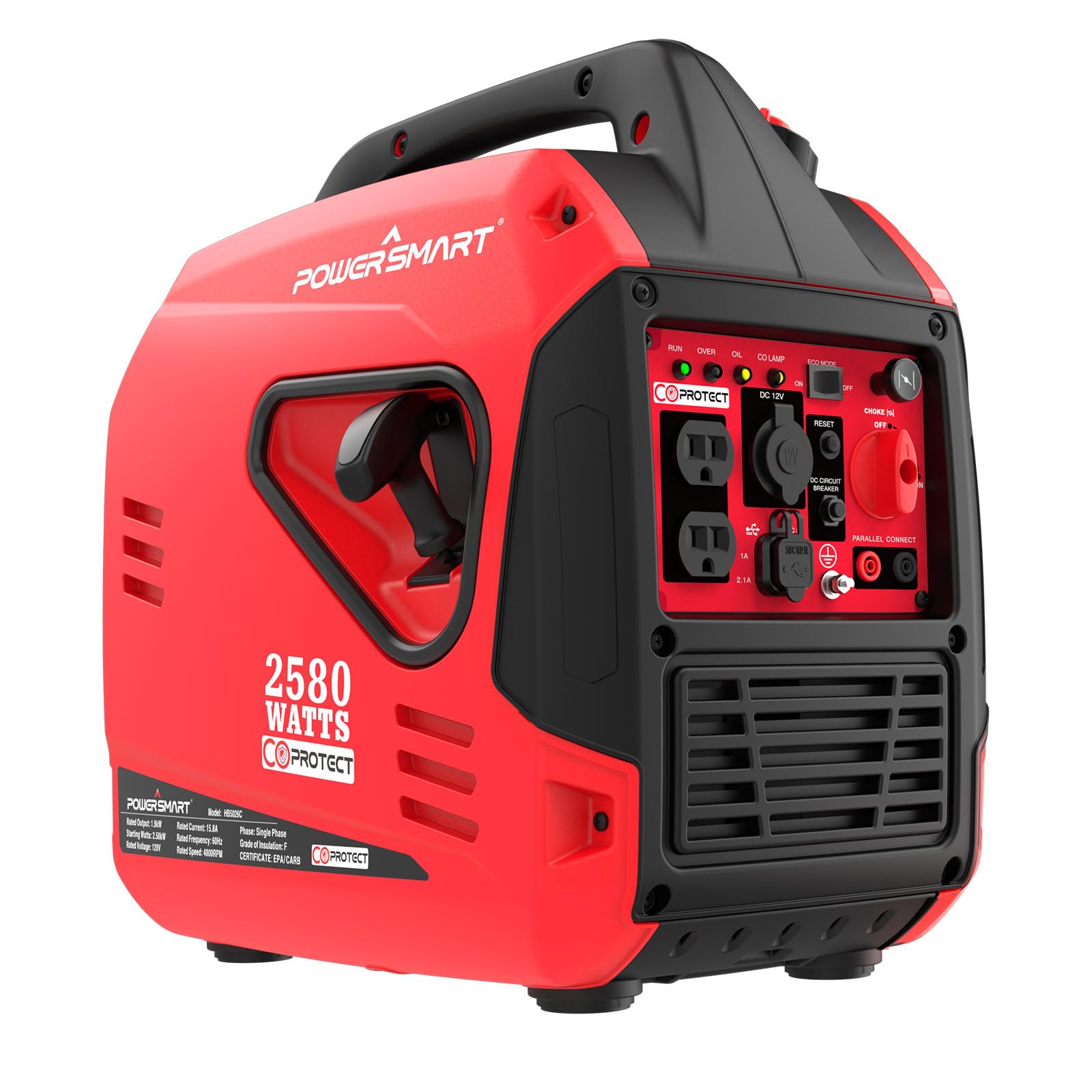 Snapklik.com : PowerSmart 2580W Gas-Powered Ultralight Portable ...