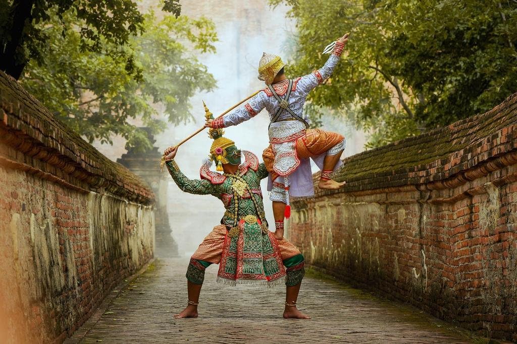 Amazon.com: Khon Performance Art Dance Drama from Thailand Dancing in ...