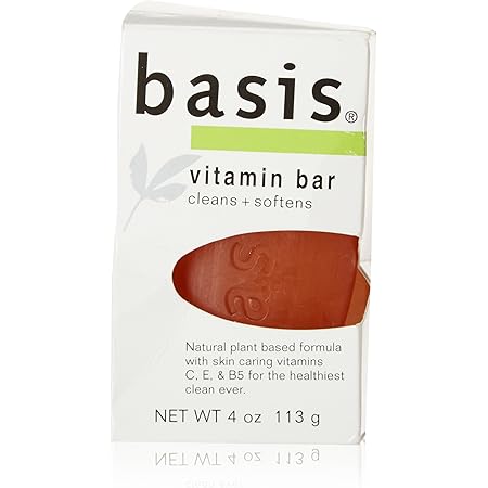 Amazon.com : Basis Sensitive Skin Bar Soap - Cleans and Soothes with ...