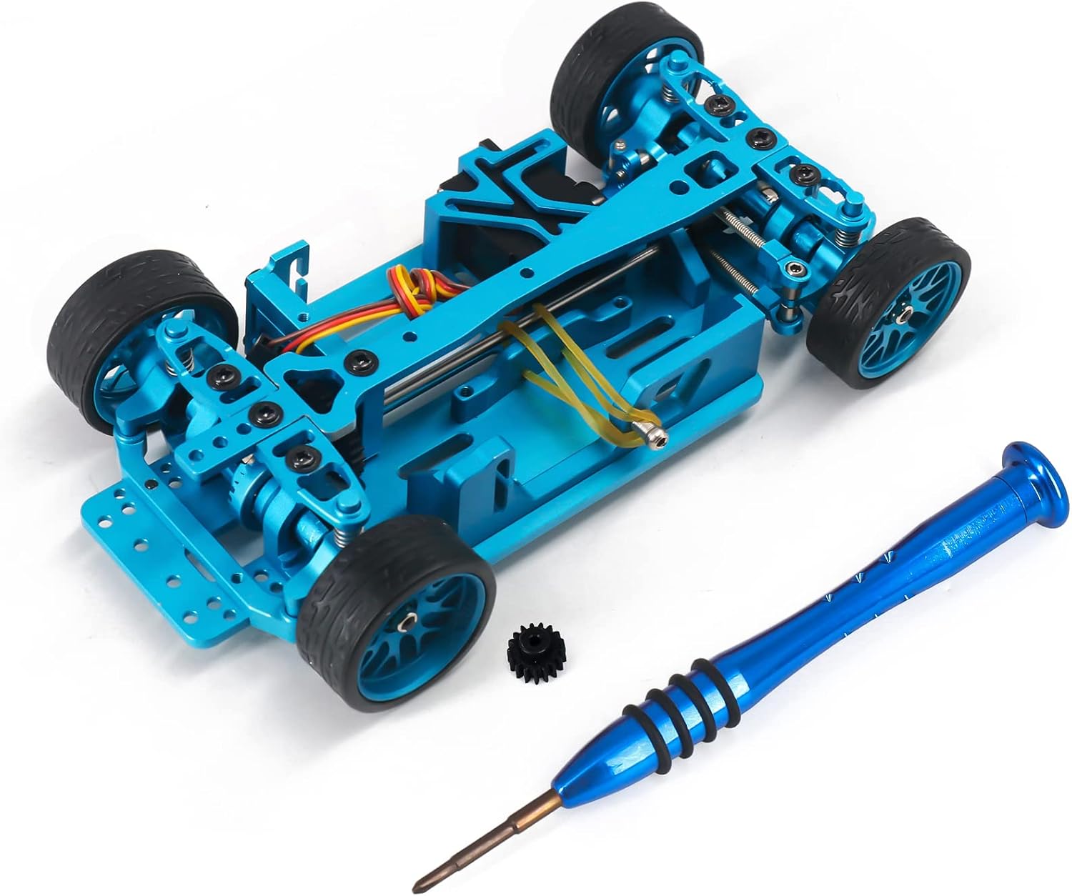 Amazon.com: Abendor New Upgrate MINI-Q 1:28 Rc Car Frame, Aluminium ...