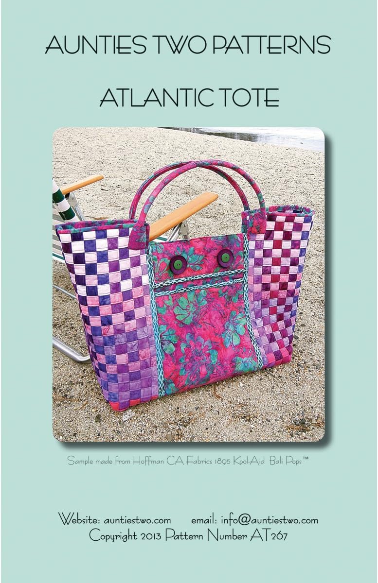 Amazon.com: Aunties Two Patterns-Atlantic : Arts, Crafts & Sewing