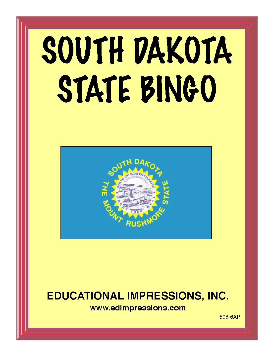 South Dakota Bingo: Rebecca Stark: 9781566445085: Amazon.com: Books