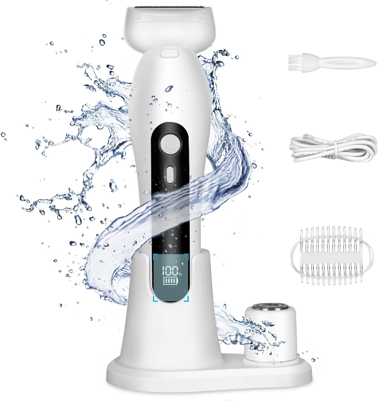 Amazon.com: Qeuci Electric Razors for Women,2-in-1 Cordless Electric ...