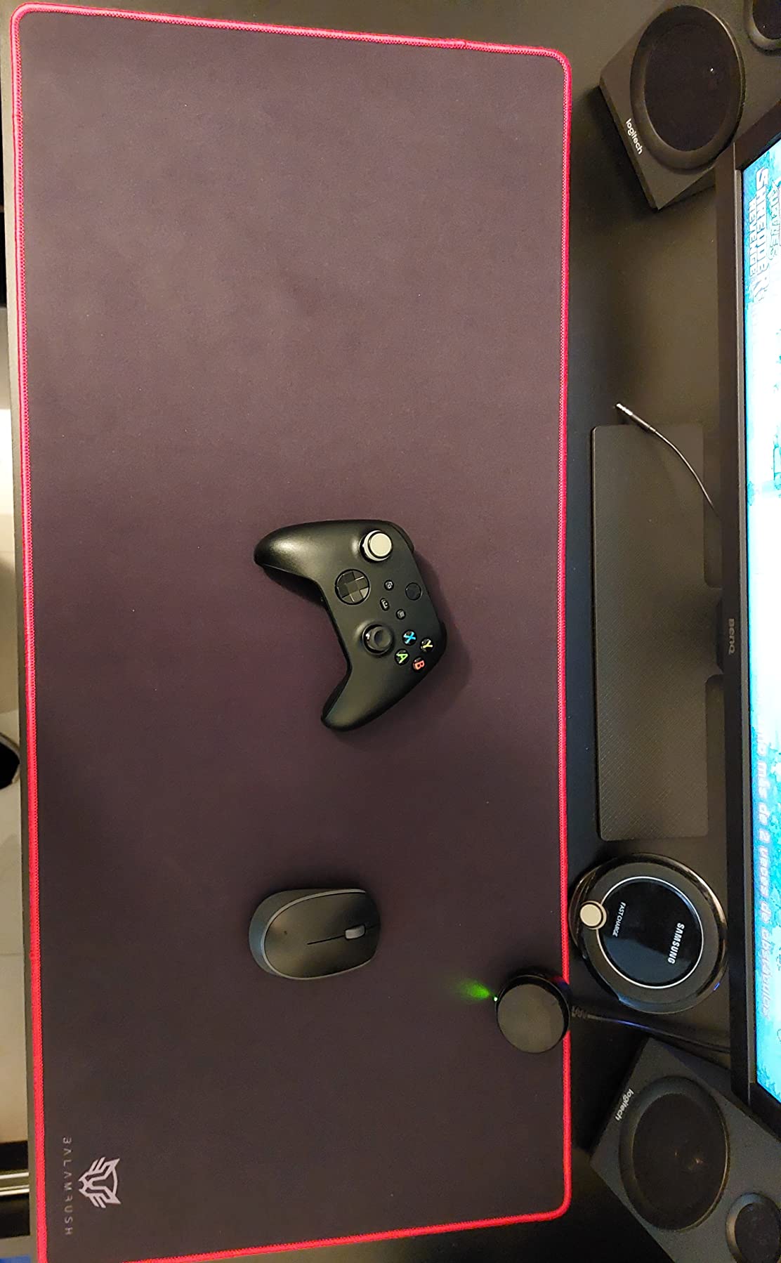 Balam Rush Mousepad Gamer Narok Antiderrapante/XL/Hilado Sellado ...