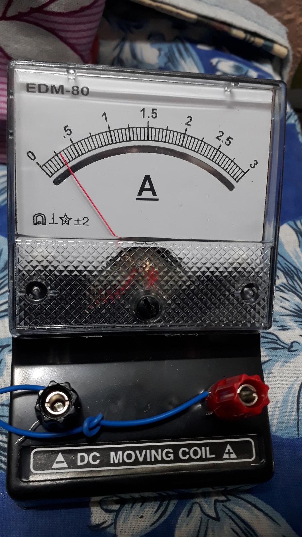 Lab Analog Ammeter Educational Overhead Projection Ammeter DC Current ...
