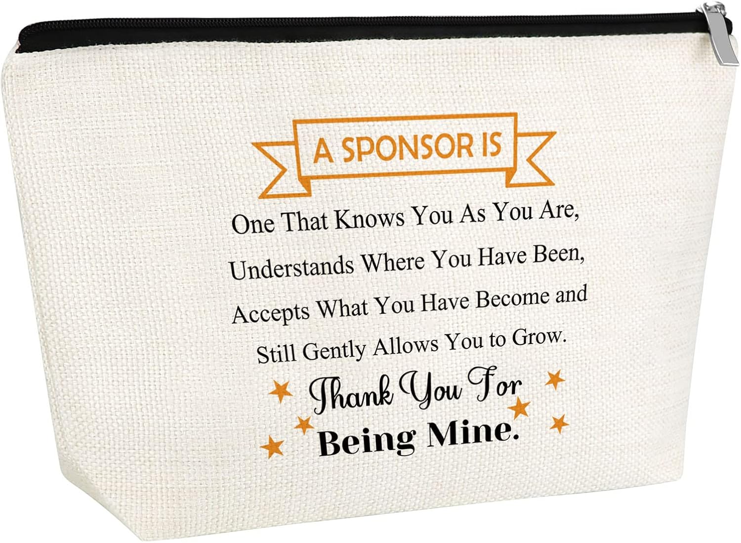Amazon.com: Sponsor Gift Thank You Gift for Sponsor Makeup Bag Gift for ...