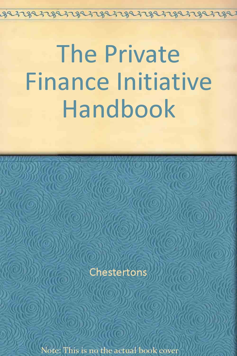 Buy The Private Finance Initiative Handbook Book Online at Low Prices ...