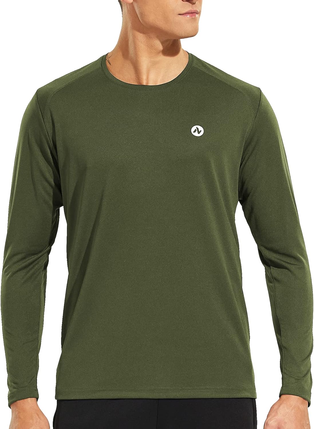 Amazon.com: Nepest Men's Athletic Running T-Shirts Dry Fit Pocket Gym ...