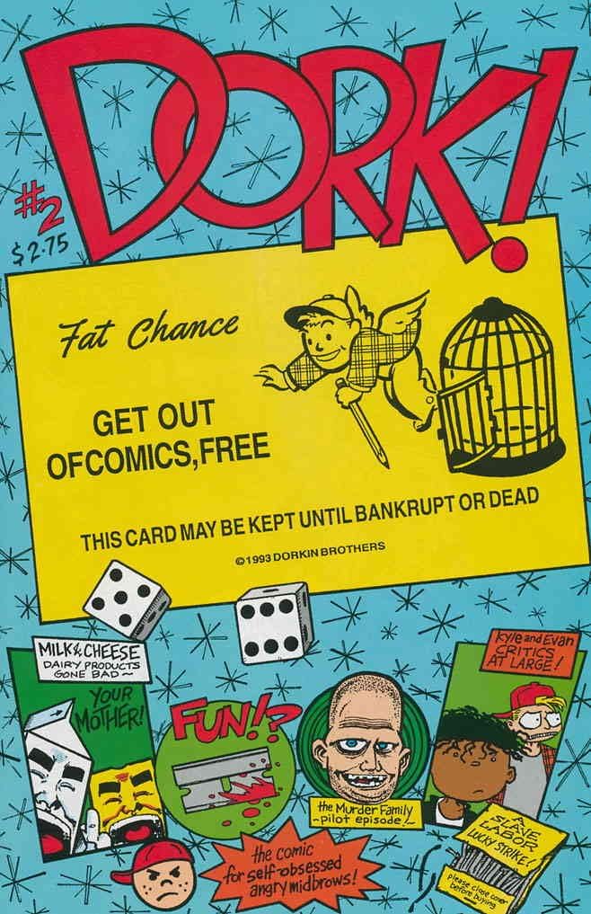 Amazon.com: Dork #2 VF/NM ; Slave Labor comic book | Evan Dorkin - Milk ...