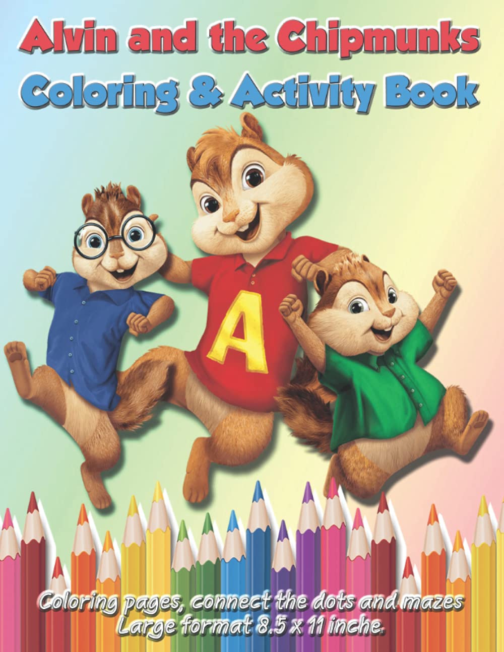 Buy Alvin and the Chipmunks Coloring & Activity Book: Coloring pages ...