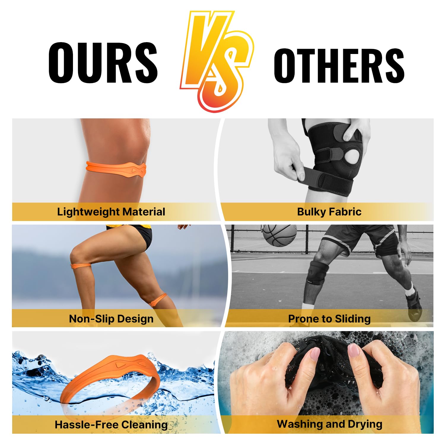 Snapklik.com : Fitgeno Knee Strap Patella Support: Knee Band For ...