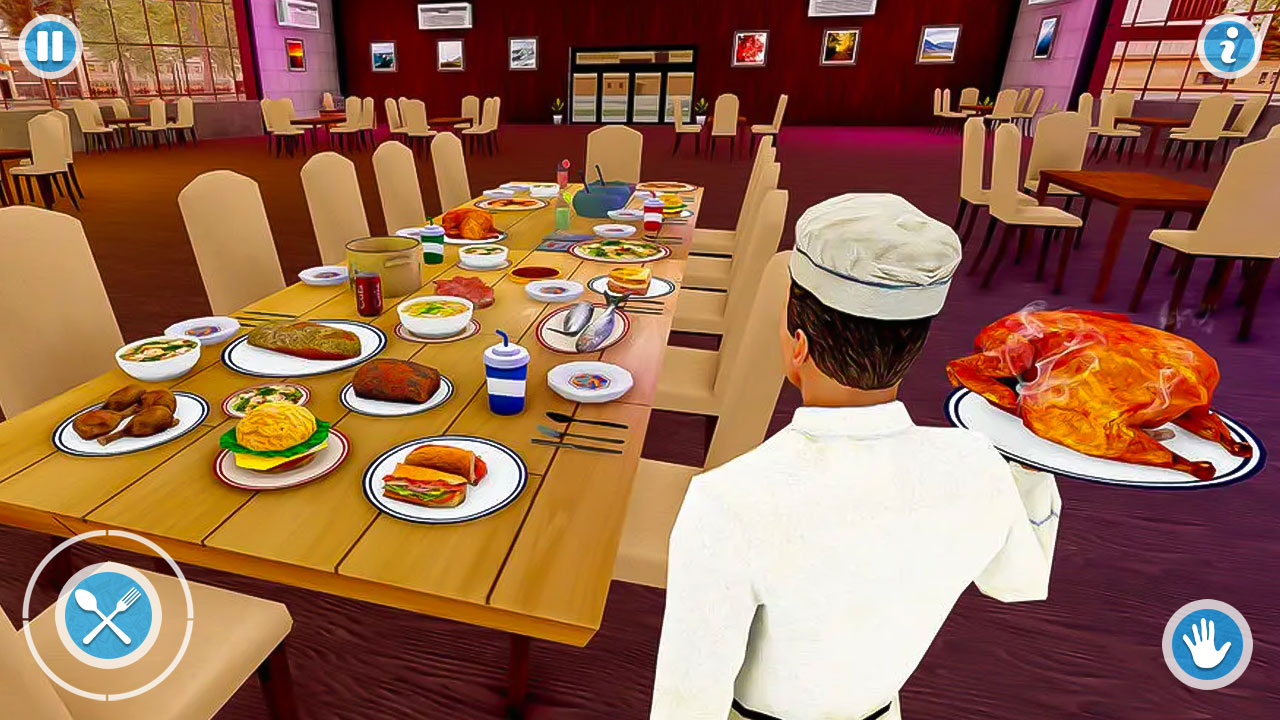 My Restaurant Simulator Manager Games 3D: Restaurant Manager Life Games ...