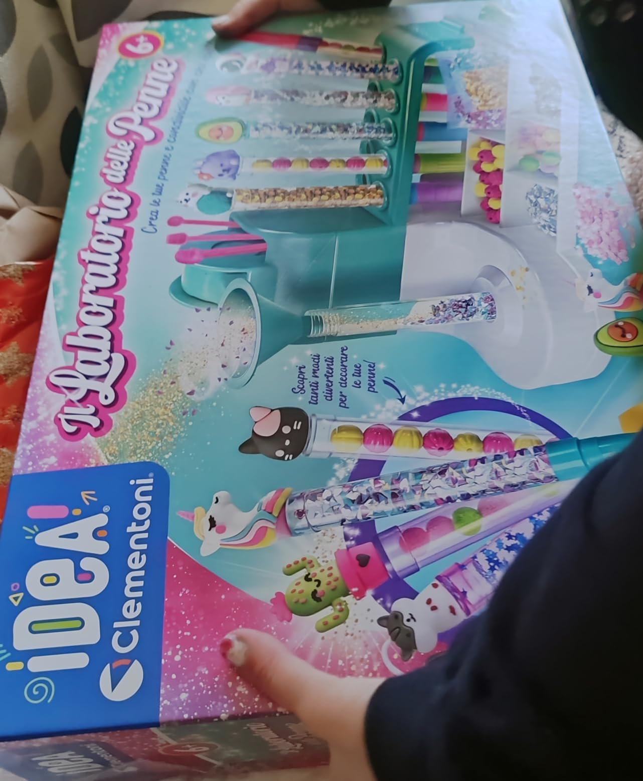 Clementoni Idea - Laboratorio delle Penne - Kit Creativo per Realizzare ...