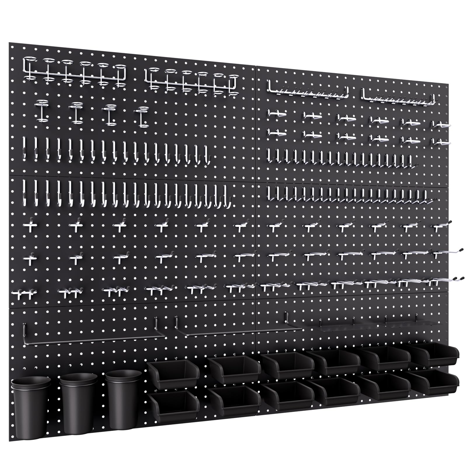 Snapklik.com : INCLY 48x36 Inch Metal Peg Board Kit