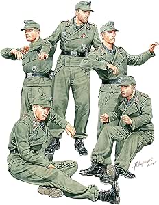 Miniart 1:35 - German AFV Crew, Special Edition : Amazon.co.uk: Toys ...