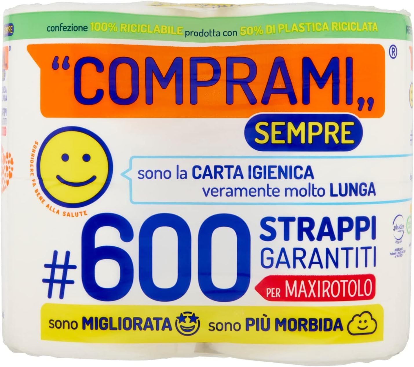 Amazon.com : Microlife, in Pure Cellulose Wadding – Toilet Paper – 4 ...