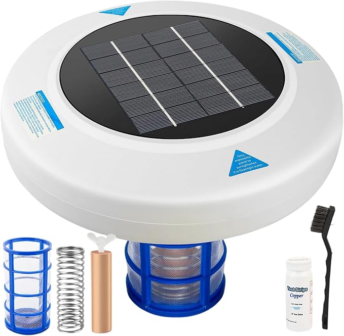 Amazon.com : Solar Pool Ionizer - Floating Pool Cleaner for Swimming ...