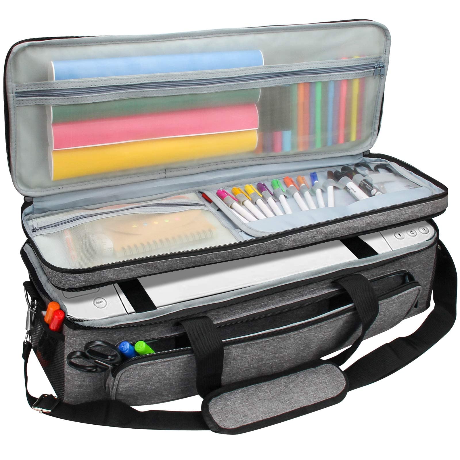 Double-Layer Carrying Case for Cricut Maker, Cricut Bag for Cricut ...