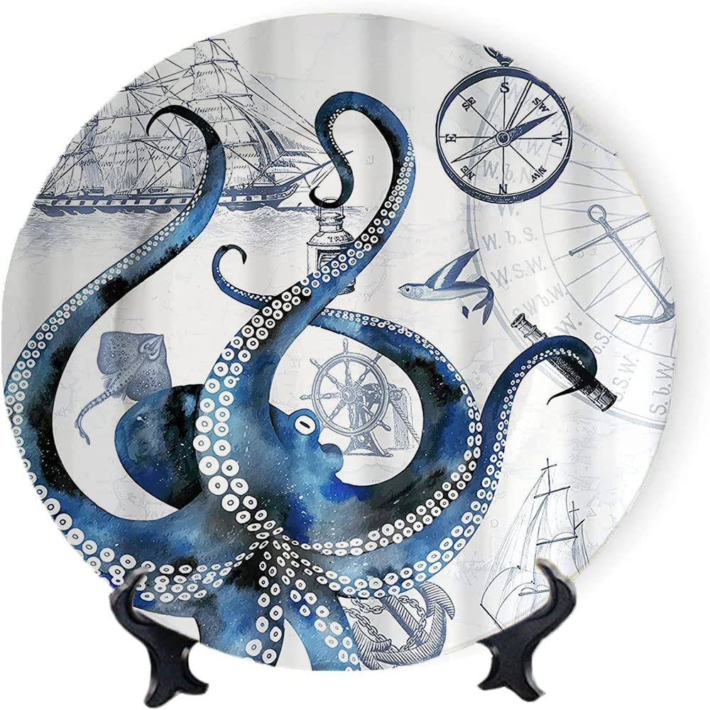 Octopus Plate Set