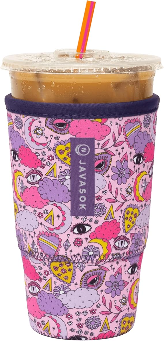 Amazon.com: Sok It JavaSok Iced Coffee & Cold Soda Insulated Neoprene ...