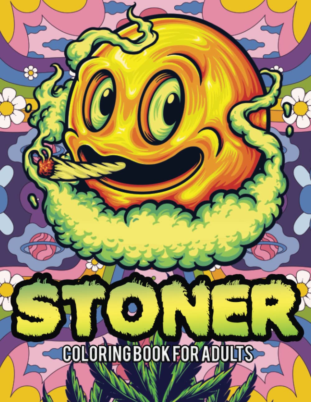 Amazon.com: Stoner Coloring Book for Adults: Trippy Stoned Drawings ...
