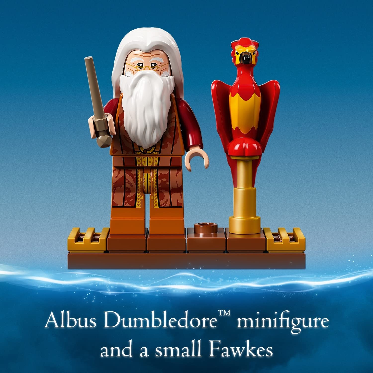 LEGO 76394 Harry Potter Fawkes Dumbledore’s Phoenix Building Set, Bird ...