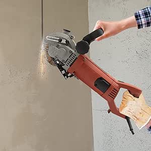 Electric Wall Groove Cutting Machine Grooving Chaser 110V 4800W for ...